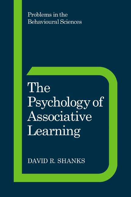 The Psychology Of Associative Learning