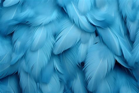 Blue Feather Background Graphic By Forhadx5 · Creative Fabrica