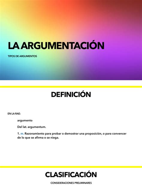 Tipos De Argumentos Pdf Argumento Analogía