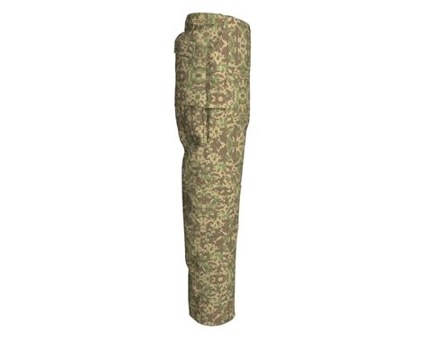 Army Bdu Uniform Pant 3d Model Cgtrader
