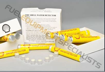 Shell Water Detector Fuel Equipment Specialists