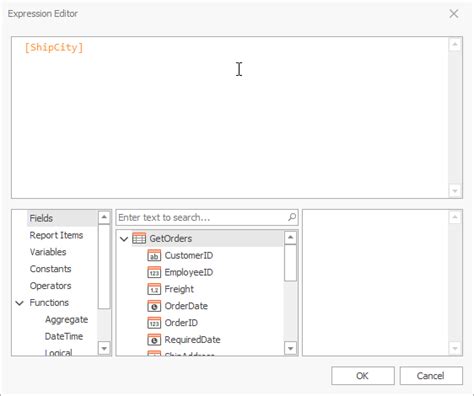 Reporting Parameter Enhancements V