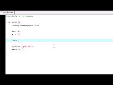 C Programming Tutorial 3 Introduction To Variables YouTube
