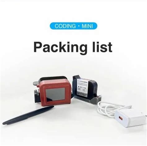 Mini Printer Batch Coding Machinemrp Printercoding Machine Bar Code