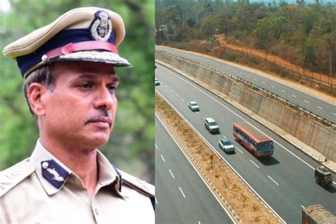 Bangalore Mysore Expressway Adgp Alok Kumar Displeasure Over