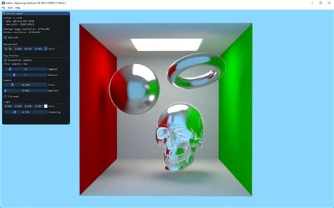 more vulkan raytracing in geexlab hacklab