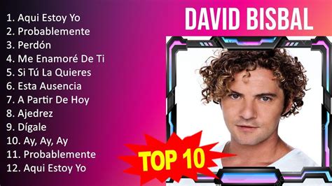 D A V I D B I S B A L Mix 10 Maiores Sucessos Grandes Exitos Youtube