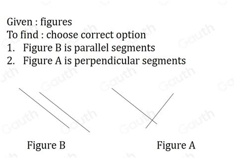 Solved Parallel Or Perpendicular 1 Which Of The Figures Shows