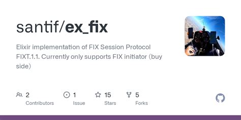 Github Santifexfix Elixir Implementation Of Fix Session Protocol