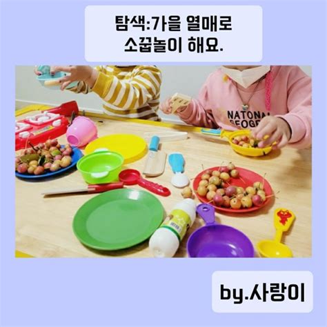 호반아이사랑♡ 만1세발달과정발달특성발달수준 3세놀이 3세발달과정 탐색가을열매로소꿉놀이해요 소근육도구활용하기 사회성발달 자연탐구 가을열매놀이 경찰청지문사전등록실시 실종예방지문