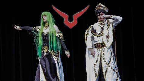 Code Geass Emperor Lelouch And Cc Cosplay At Toguchi 2019 Youtube