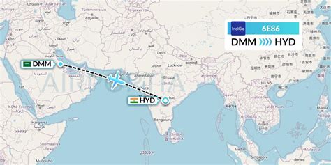 6e86 Flight Status Indigo Airlines Dammam To Hyderabad Igo86
