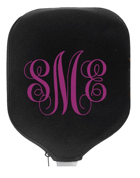 Personalized Pickleball Paddle Cover Custom Paddle Cover Pickleball