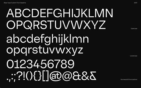 Custom Font Baseline French Type Design Foundry 🔥 We Design Fonts For Blazing Hot Projects