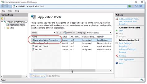 Error Service Unavailable When You Browse Windows Sbs
