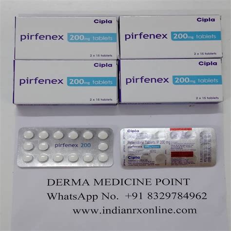 Pirfenex Pirfenidone Tablet For Personal Packaging Size 2 15 30
