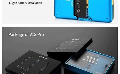 JC V S Pro Hard Disk Write And Read Code Purple Screen True Tone Face ID Programmer For IPhone X