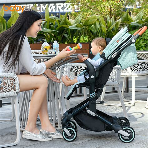Купить Четырёхколёсная коляска babysing высокая пейзаж детская коляска ...