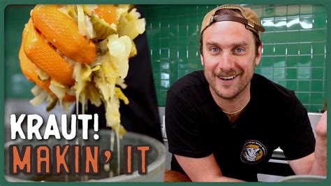 Sauerkraut Cucumber Makin It Episode 1 Brad Leone Youtube