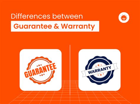 20 Difference Between Guarantee And Warranty With Examples