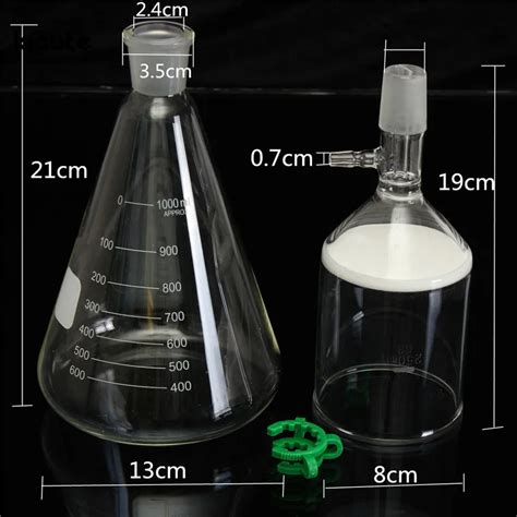 New Arrival 1000ml Glass Suction Filter Kit 250ml Buchner Funnel 1