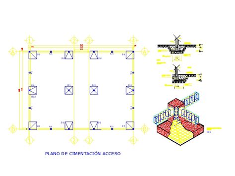 Zapata Aislada En AutoCAD Descargar CAD Gratis 1 17 MB Bibliocad