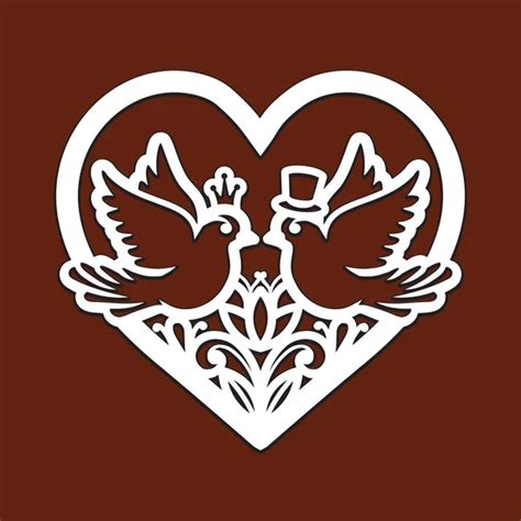 Laser Cut Birds Vector Art Stock Images Depositphotos