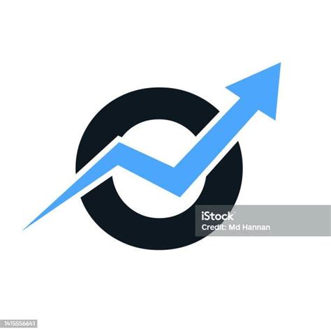 편지 O 재무 로고 금융 및 금융 투자 개발 로고 템플릿 개념 비즈니스 성장 화살표와 함께 0명에 대한 스톡 벡터 아트 및 기타 이미지 Istock