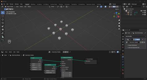 Geometry Node Basics — 3d Graphics Basics With Blender