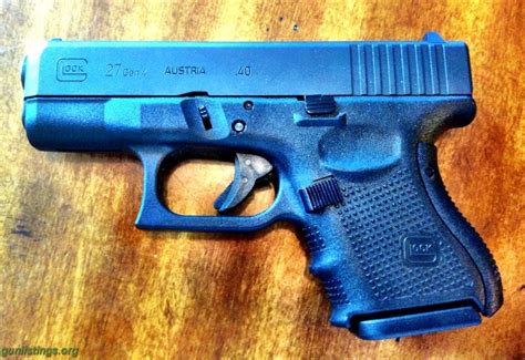 Pistols Wts Glock 27 Gen 4 Plus Extras