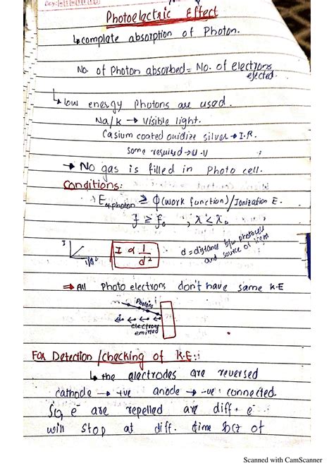 Solution Photoelectric Effect Graphs For Intensity And K E Neet Mdcat