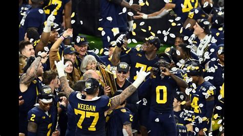Michigan Football National Champions Tribute Video YouTube