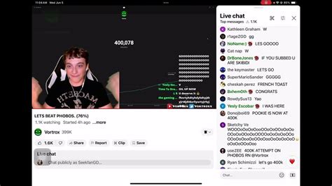 Vortrox Hitting 400k Youtube