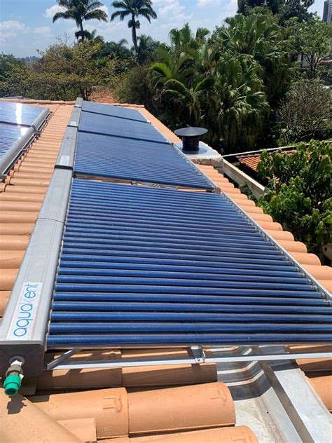 Aquecedor Solar a vácuo Butantã SP Confortege