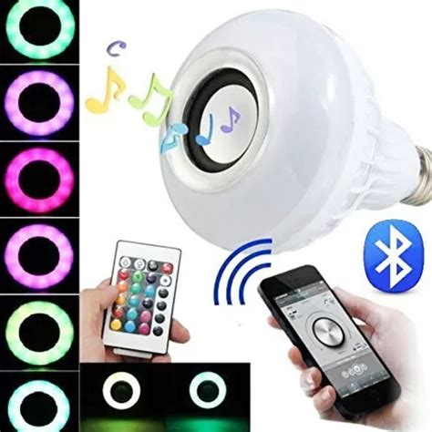 Jual Lampu Magic Bohlam Musik Rgb Speaker Bluetooth In Lampu Speaker Led Disco Tidur Santai