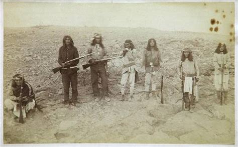 Photograph Armed Apache Scouts