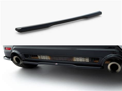 Rear Splitter Toyota Gr Yaris Mk 4 Facelift Maxton Design Uk