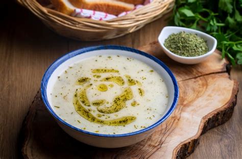 Premium Photo Traditional Delicious Turkish Food Yoghurt Soup Turkish