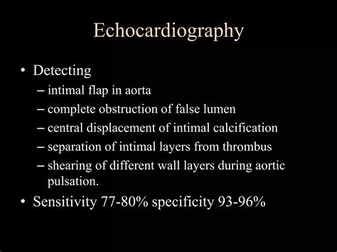 Aortic Dissection Ppt