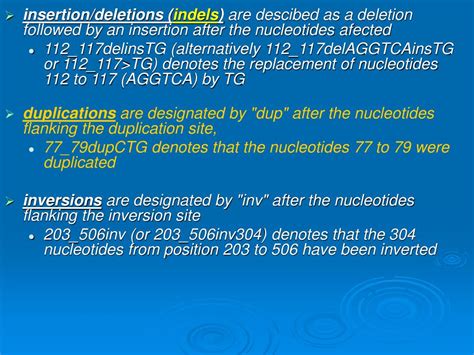 Ppt Different Classes Of Mutations Mutation Detection Powerpoint Presentation Id633498