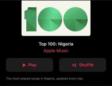 Nigeria Apple Music Top Albums Today The Scoove Africa
