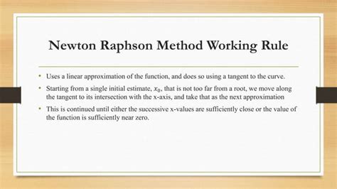 Newton Raphson Ppt