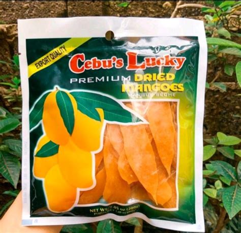 Dried Mangoes From Davao Pasalubong Balikbayan 50 Gramspack Dried