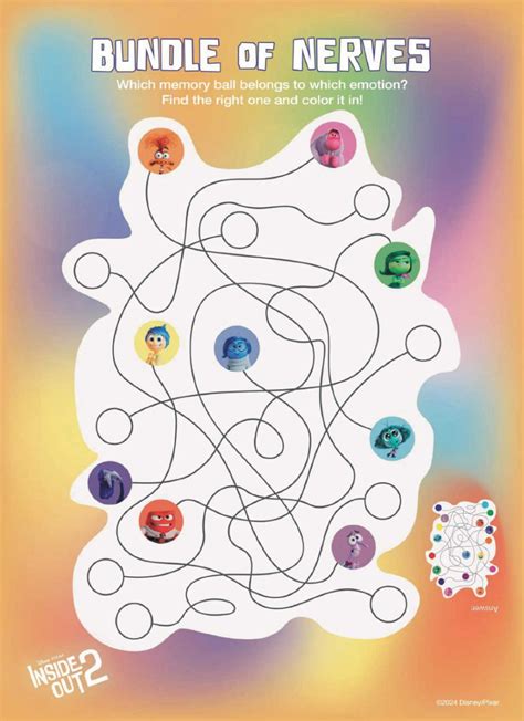 Free Printable Inside Out 2 Activity Pages Mama Likes This