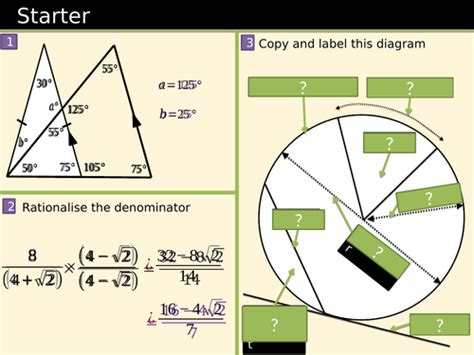 Circle Theorems Complete Teaching Resources
