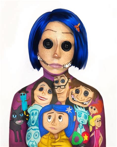 Nuriaadraosmakeup En 2024 Coraline Artistas Dibujos Sencillos
