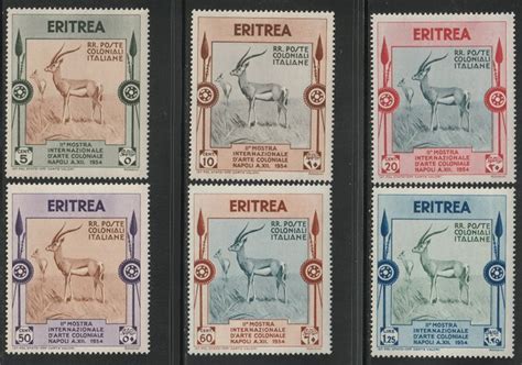 Italian Eritrea 1934 2nd International Colonial Art Catawiki