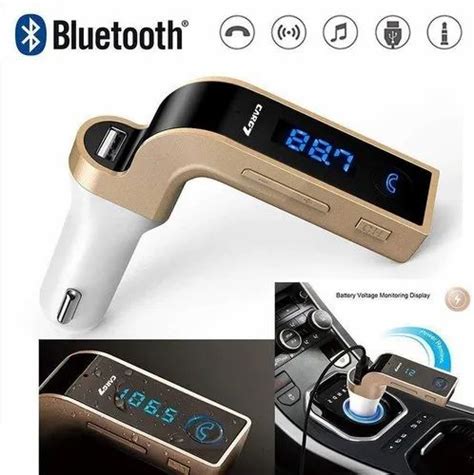 CARG7 Universal Wireless Bluetooth FM Transmitter In Car FM Adapter Car Kit With Hand Free At