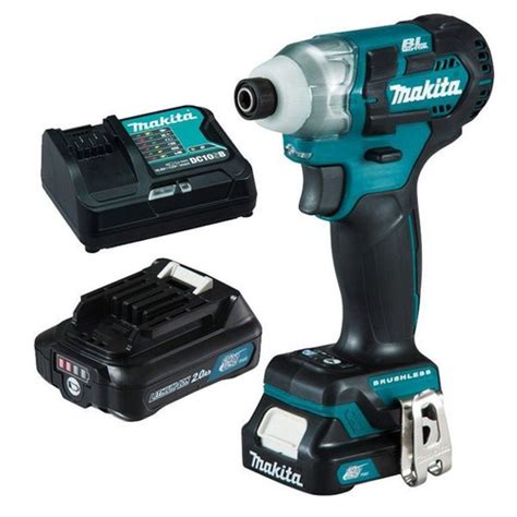 Makita TD111DSAE 12V 2.0AH LI-ION Cxt Brushless Impact Driver Kit - Eezee
