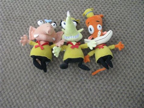 Camp Lazlo Lazlo Raj And Clam Bobble Head Plush Cartoon Network 2005 1989731136